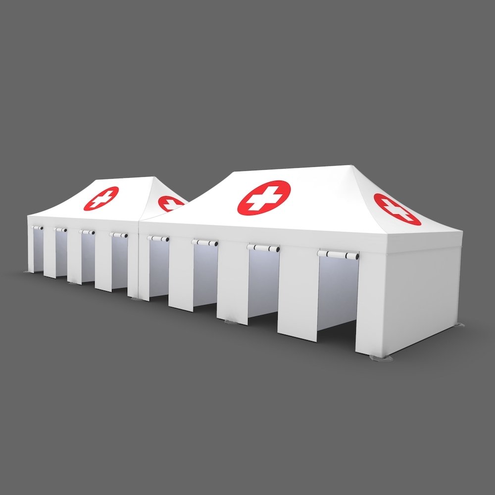 TentCraft | Hospital and Medical Screening Tents | Gallery
