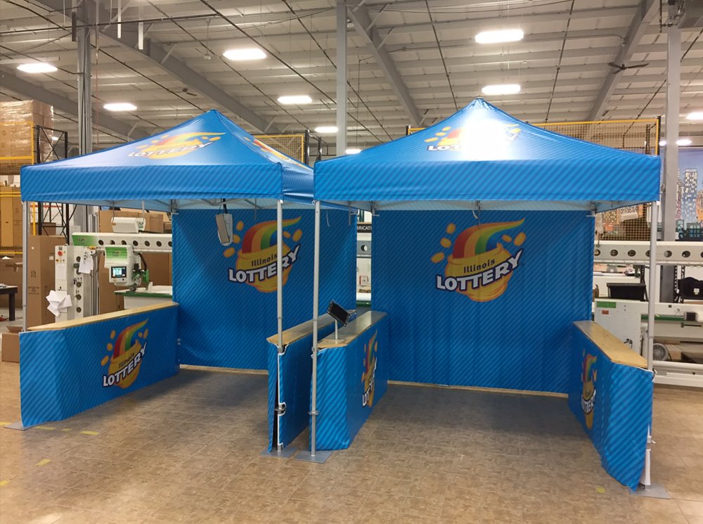 Custom Tent Counters | Pop-Up Canopy Counters | TentCraft