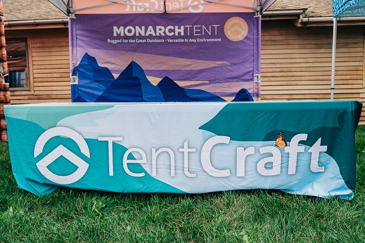 Custom Printed Table Covers 3 Day Turnaround Tentcraft