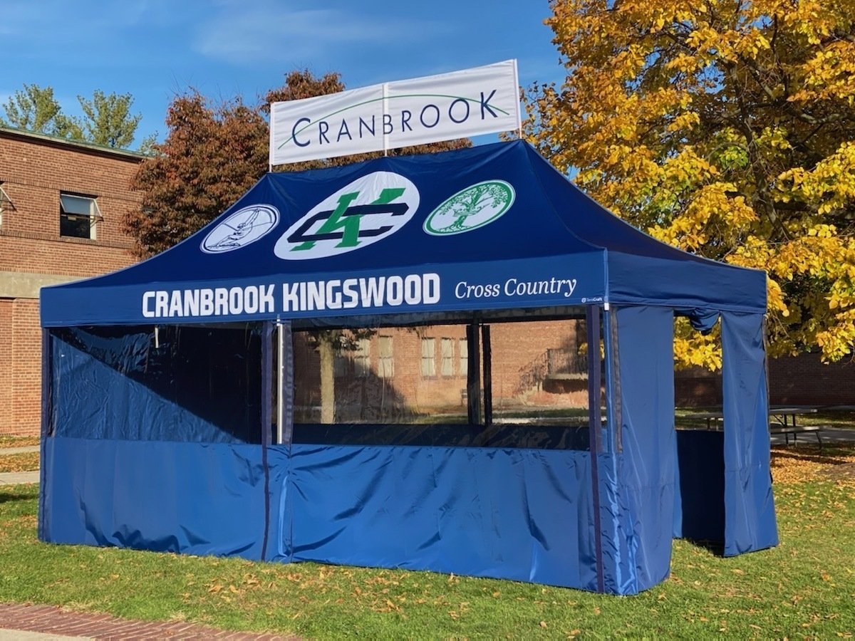 Custom Track & Field Canopy Tents | Cross Country Team Tents