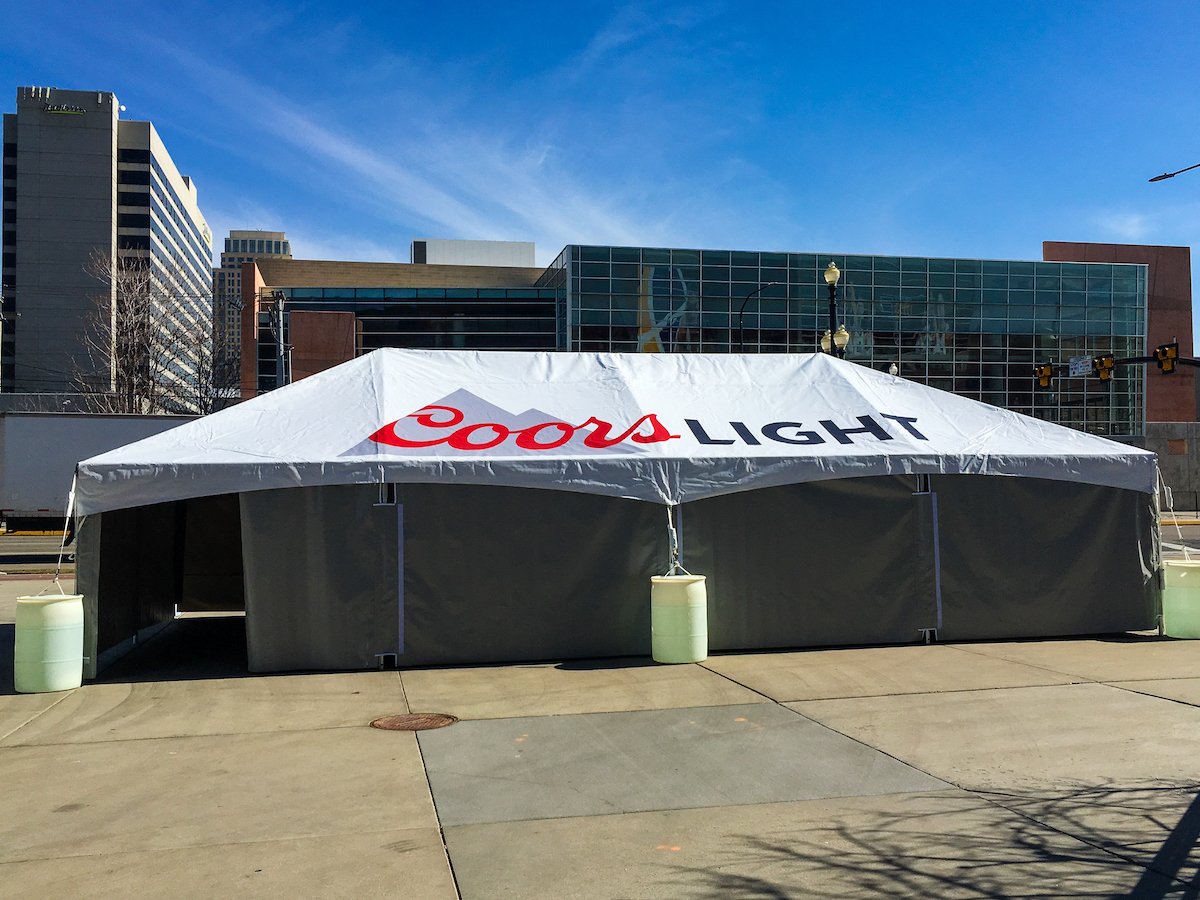 20x40 Semi-Permanent Canopy Tent | Made in USA | TentCraft