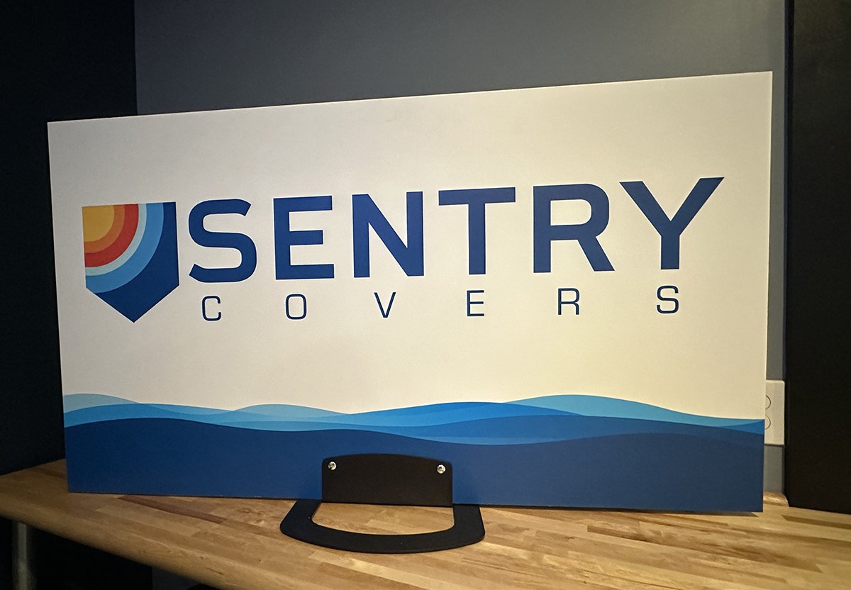 Custom Foam Core Signs & Banners with Freestanding Base