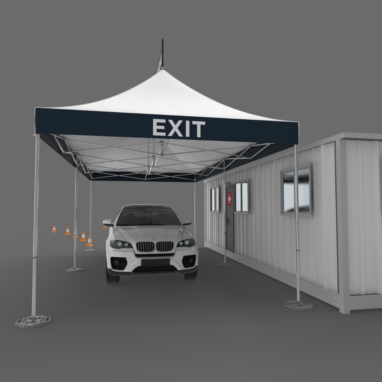 TentCraft | Hospital and Medical Screening Tents | Gallery