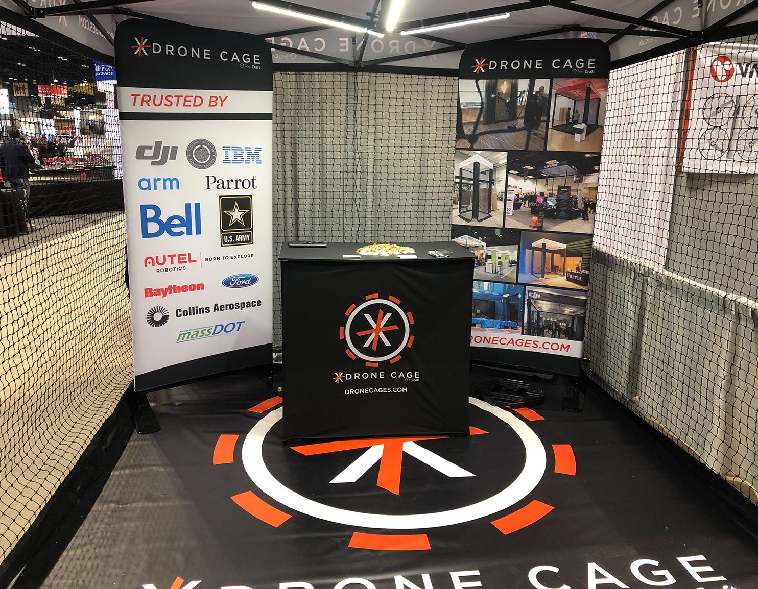 Professional Pop-Up Drone Enclosures & Arenas