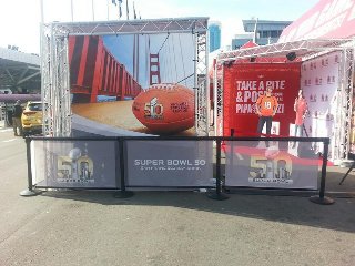 Super Bowl Truss Setup