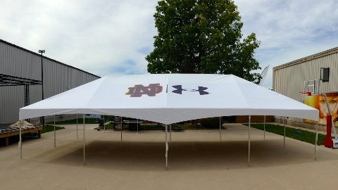20x40 Semi-Permanent Canopy Tent | Made in USA | TentCraft