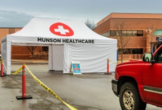 Medical Tents for Portable Vaccine & Testing Sites | TentCraft