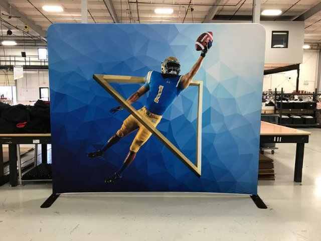 Gallery | Custom Media Backdrop for UCLA Football