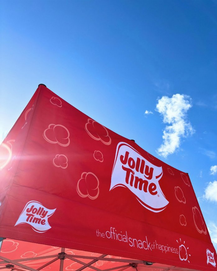 CPG Sampling: Jolly Time Popcorn's Pop-Up Event Activation