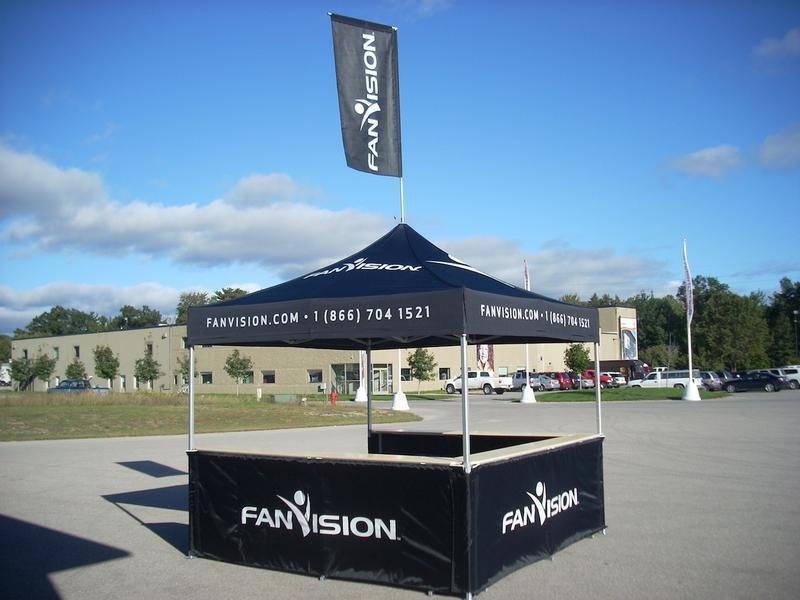 Fan Vision Booth Tent