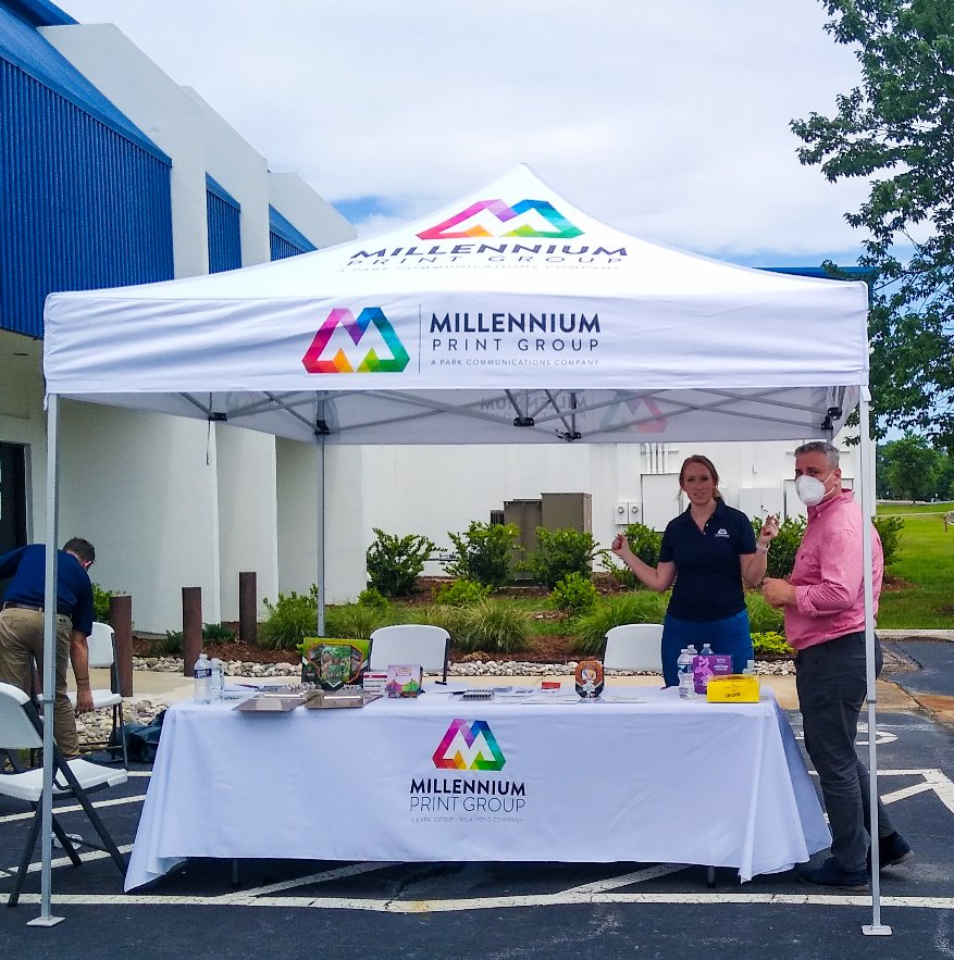 Gallery | 10x10 Millennium Print Group Event Tent