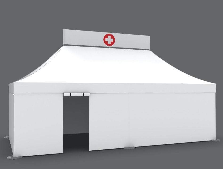 Medical Tents for Portable Vaccine & Testing Sites | TentCraft