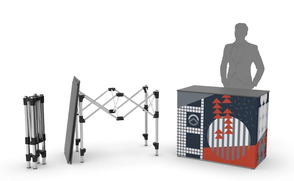 mightyTABLE | Custom Pop-Up Table for Events Made in USA